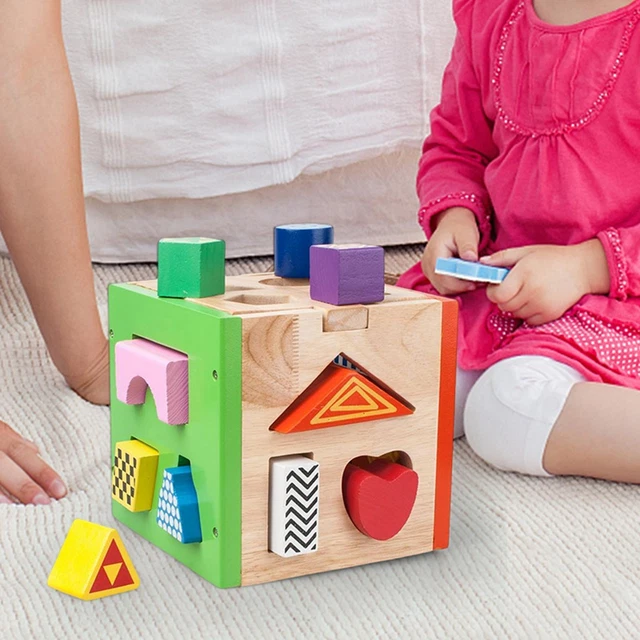 ACTIVITÉ D'APPRENTISSAGE DE Blocs De Construction De Tri De Formes En ...