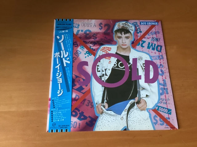LP BOY GEORGE Sold Japan Obi Poster 28Vb-1150 Culture Club £30.00 ...