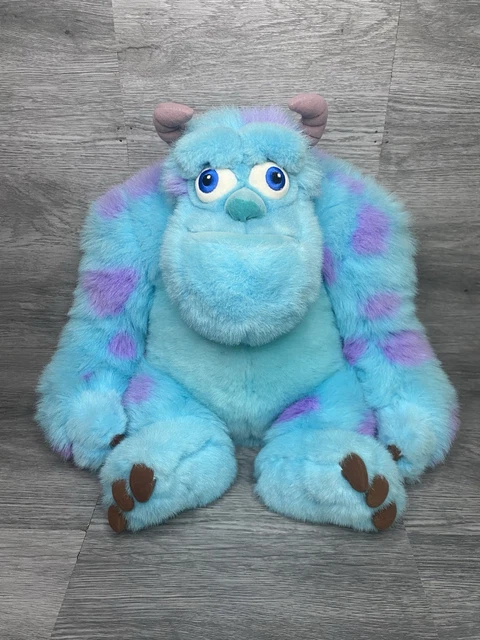 DISNEY STORE PIXAR Monsters Inc Sulley Sully 15" Authentic Stuffed ...