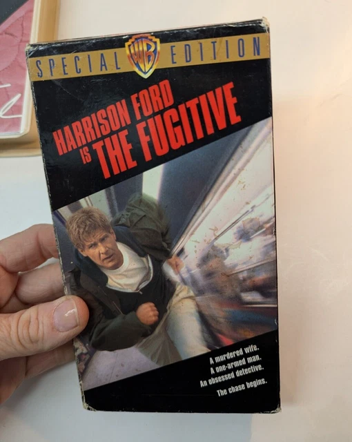 THE FUGITIVE HARRISON Ford VHS Tape Movie 2001 Special Edition PG-13 ...