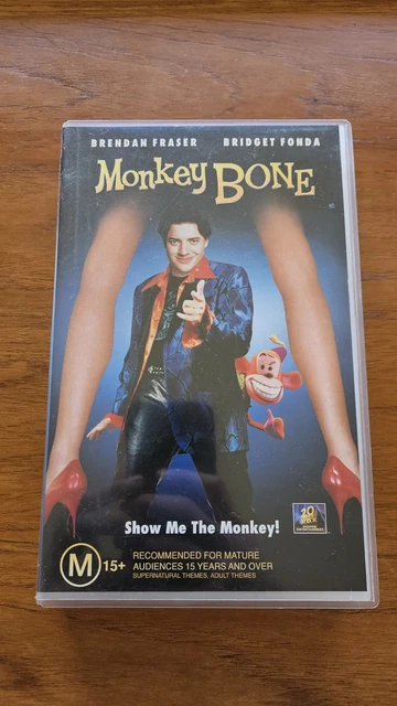 MONKEY BONE (VHS, 2001) Brenden Fraser - Big Box Ex-rental PAL $28.95 - PicClick AU