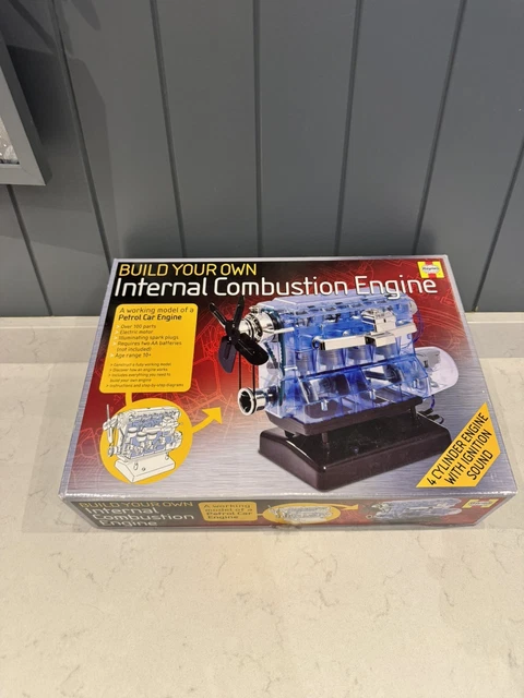 HAYNES BUILD OWN Internal Combustion Engine Model Kit Boxed most bags ...