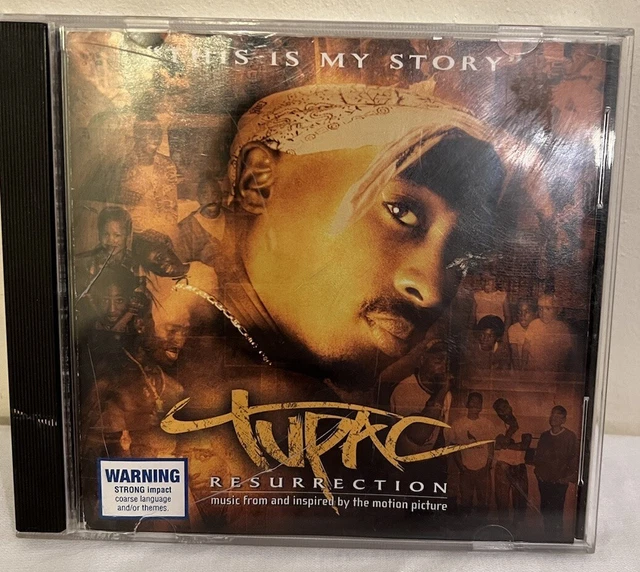 TUPAC 2PAC THIS Is My Story Resurrection Rap CD Case + Inlet Only NO ...