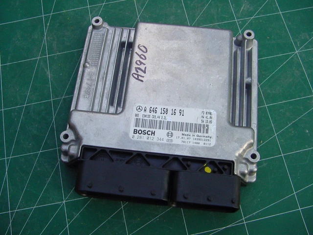 MERCEDES W203 C200 Diesel Engine Ecu A6461501691 0281012344, C Class EDC16C2 Ecm £45.00 ...
