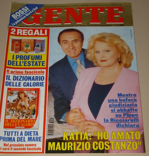 GENTE=1996/21=KATIA RICCIARELLI=LUIS DOMINGUIN=FERNANDO Botero=Wilma De ...