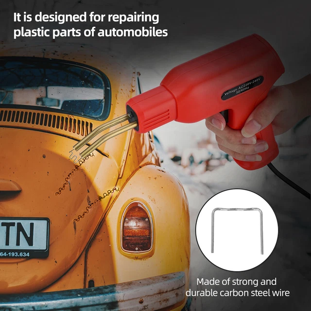 100PCS HOT STAPLER Staples for Automotive Plastic Weld Kit (Wave-shaped ...