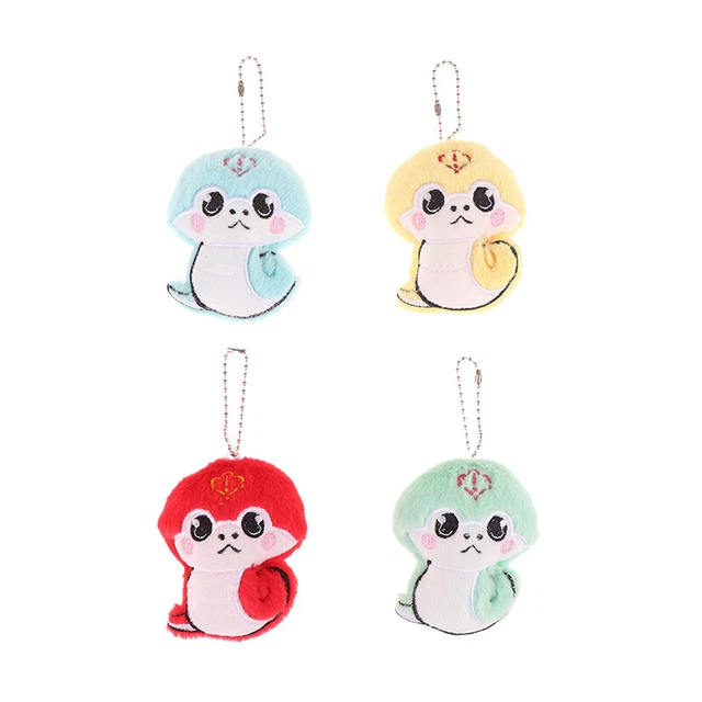 YEAR OF THE 2025 Zodiac Snake Plush Keychain New Year Doll Pendant Bag ...