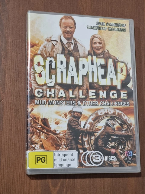SCRAPHEAP CHALLENGE MUD Monster And Other Challenges DVD Region 4 PAL ...