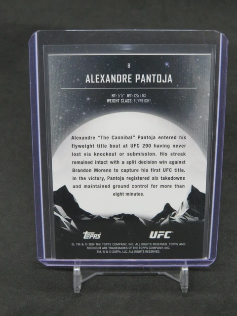 2024 TOPPS MIDNIGHT Ufc Alexandre Pantoja Twilight/99 Mg5 EUR 0,93 ...