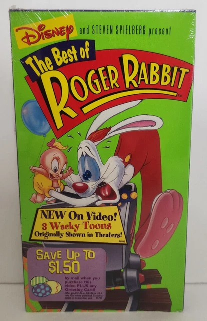 DISNEY THE BEST of Roger Rabbit VHS Tape New / Sealed / Mint £16.66 ...