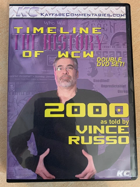 KAYFABE COMMENTARIES TIMELINE: The History Of WCW 2000 Vince Russo EUR ...