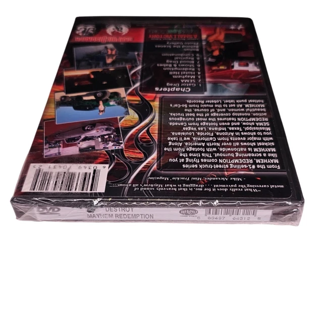 MAYHEM REDEMPTION DVD Sealed Custom Truck Show Lowrider Mini Trucking ...