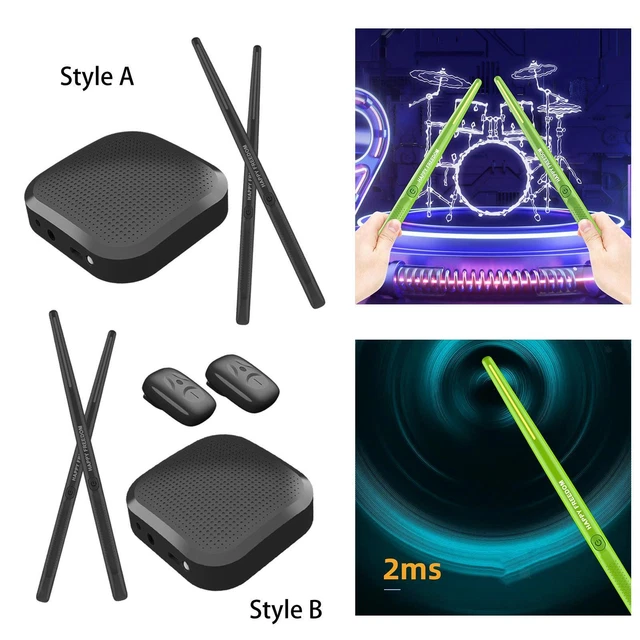 ELECTRONIC DRUM SET, Electric Air Drum Set, Portable Sticks, Percussion ...