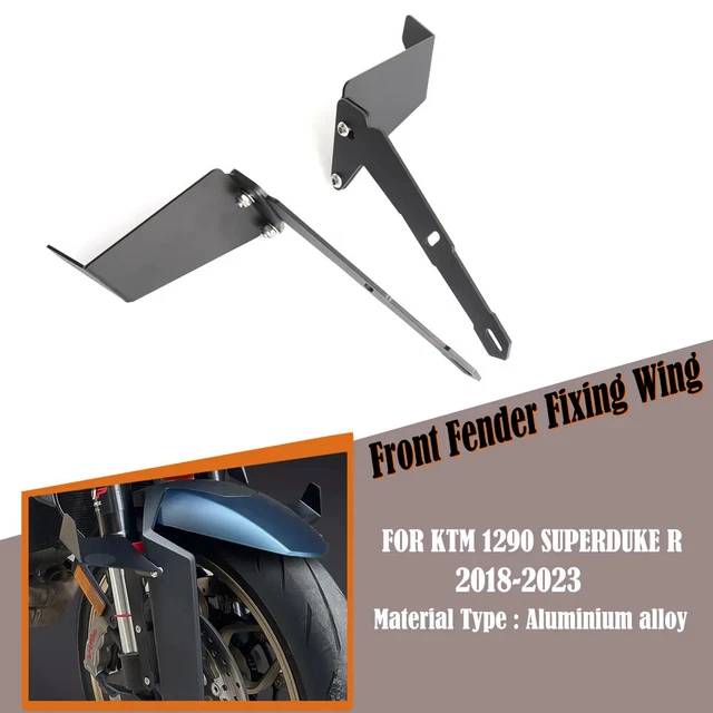 FIXED WING FRONT Fender Adjustable Winglets For 1290 SUPERDUK R 2018 ...