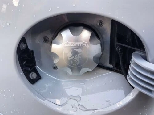 NEW GENUINE FIAT 500 Abarth Aluminium Fuel Petrol Cap - Abarth 500 595 ...