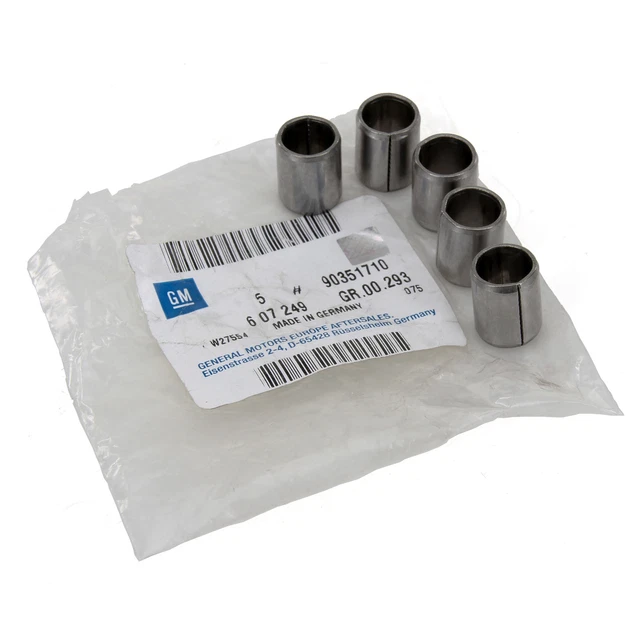 5X ORIGINAL GM OPEL Führungshülse Arretierungshülse Zylinderkopf ...