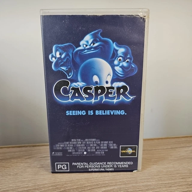 CASPER (VHS, 1995) TESTED Video $15.00 - PicClick AU