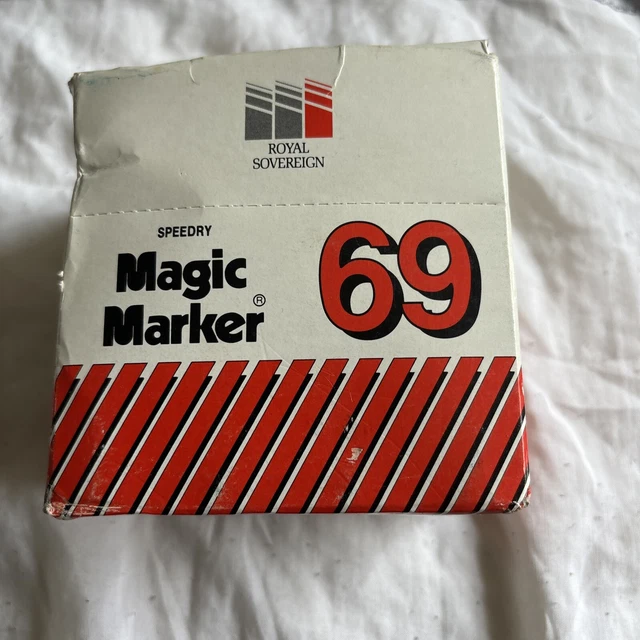 ROYAL SOVEREIGN MAGIC Marker Red £7.99 - PicClick UK