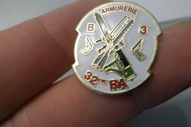 PIN S PIN spindle army ground ARMORY B3 32 BA weapon 32nd artillery ...