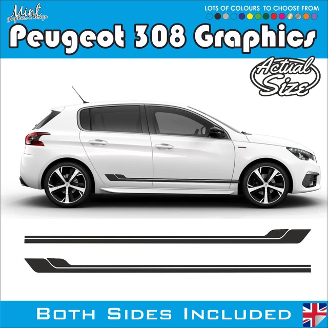 PEUGEOT 308 GT Line SW 307 Estate Stripes Decals Stickers Graphics 009 ...