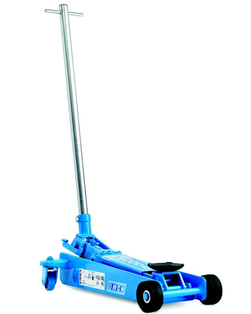 CRIC DE LEVAGE Cric Hydraulique A Chariot 1500 KG 1,5 Ton OMCN Pour ...