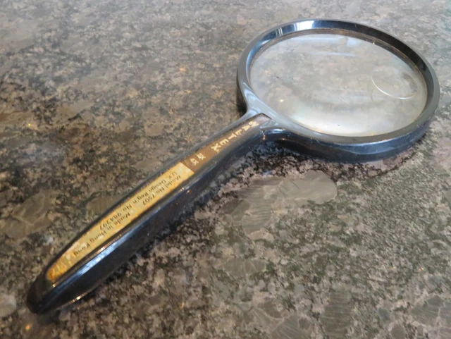 VINTAGE WALTEX 7507 Magnifying Glass Made In Hong Kong £8.64 - PicClick UK