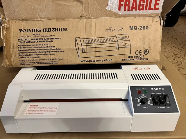 A4 PATSY MAY Foil It Hot foil machine Toner Foiling Laminator for ...