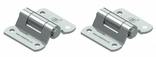 BISAGRA DE REMOLQUE Galvanizada 73X61Mm - Par - Juego De 2 EUR 46,49 ...