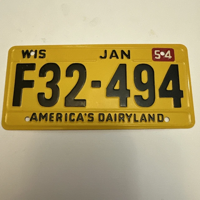 VINTAGE 1954 WISCONSIN Jan Americas Dairyland Wheaties Cereal Box ...