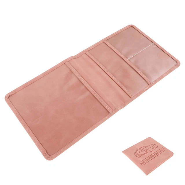 CAR REGISTRATION AND Insurance Holder Driver's License Cover £8.99 ...