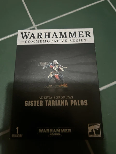 WARHAMMER COMMEMORATIVE SERIES Adepta Sororitas Sister Tariana Palos ...