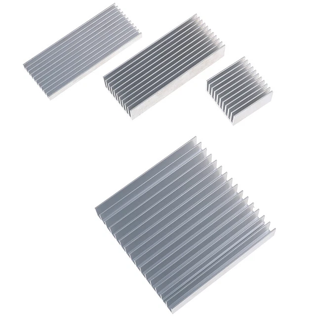 EXTRUDED ALUMINUM HEATSINK For High Power LED IC Chip Cooler Radiator ...