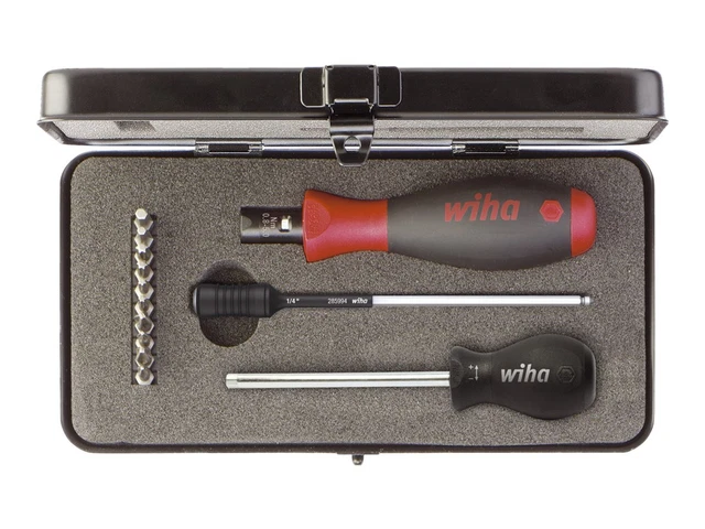 WIHA TORQUEVARIO-S 2852 Precision torque screwdriver handle with bit ...