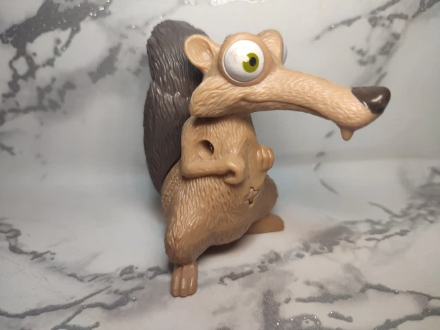 VINTAGE RETRO MCDONALD'S Happy Meal Scrat Ice Age 3 Toy Figure £5.19 ...
