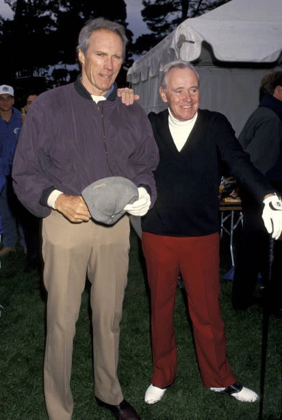 JACK LEMMON AND Clint Eastwood 1994 Old Historic Photo $9.00 - PicClick AU