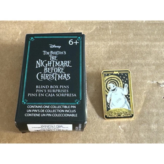 LOUNGEFLY DISNEY NBC Tarot Blind Pin Group-CP - Jack Skellington - The ...