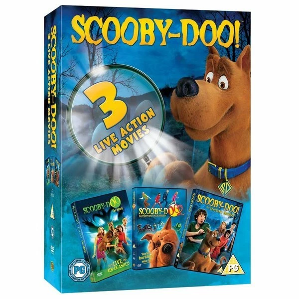 DVD - SCOOBY-DOO! - 3 film live action - Peter Boyle, Rowan Atkinson ...