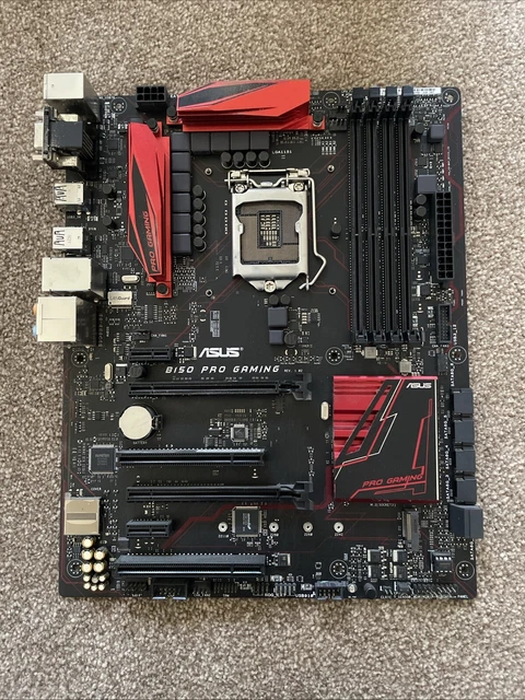 ASUS B150 PRO Gaming/Aura Motherboard £0.99 - PicClick UK