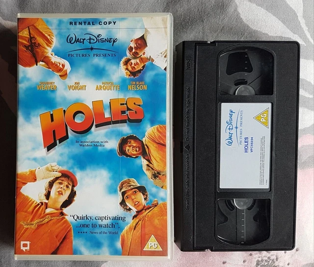 HOLES (VHS)BIG BOX- Shia LaBeouf + Sigourney Weaver + Jon Voight ...