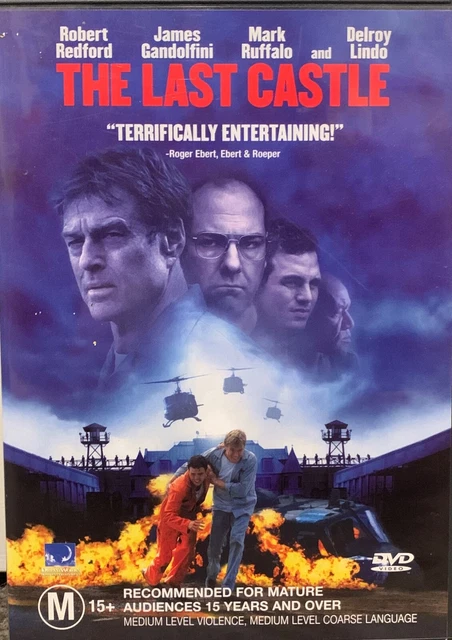 THE LAST CASTLE (DVD, 2001) Robert Redford, James Gandolfini, Delroy ...