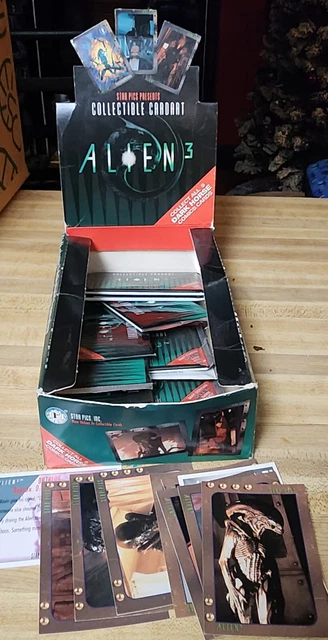 ALIEN 3 COLLECTORS cards xenomorph box $35.00 - PicClick