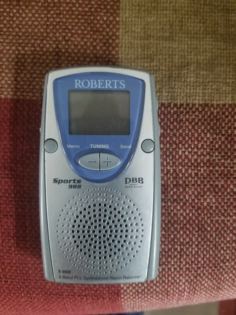 ROBERTS SPORTS 988 radio £6.50 - PicClick UK