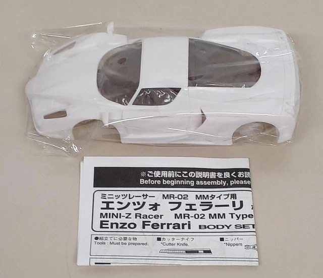KYOSHO AUTO SCALE Collection Ferrari Enzo White Body Set (Unpainted) £ ...