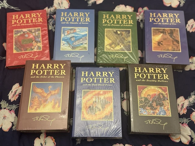 HARRY POTTER DELUXE Book Full Collection Including 3 Sealed First ...