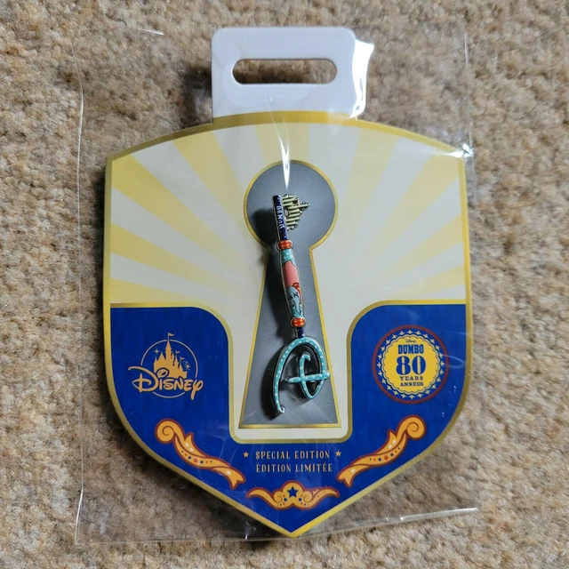 DISNEY STORE DUMBO 80th Anniversary Opening Ceremony Key Pin £18.49 ...