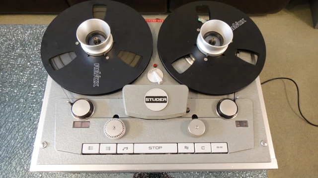 STUDER A62 REEL to Reel Tape Recorder £5,385.72 - PicClick UK