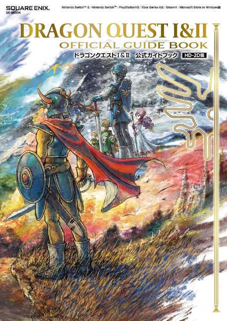 DRAGON QUEST I & II Guide Officiel HD-2D Avec Bonus Livre Japonais EUR ...