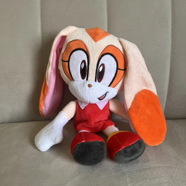 SONIC THE HEDGEHOG Cream The Rabbit Plush 10” Soft Toy Unofficial Made ...