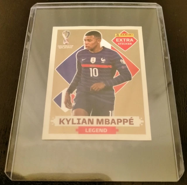 FIFA QATAR 2022 SANDWICHES ~ KYLIAN MBAPPE GOLD EXTRA STICKER Gold ...