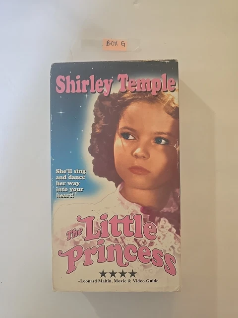 SHIRLEY TEMPLE, THE Little Princess (VHS,1991) Leonard Maltin, Movie ...